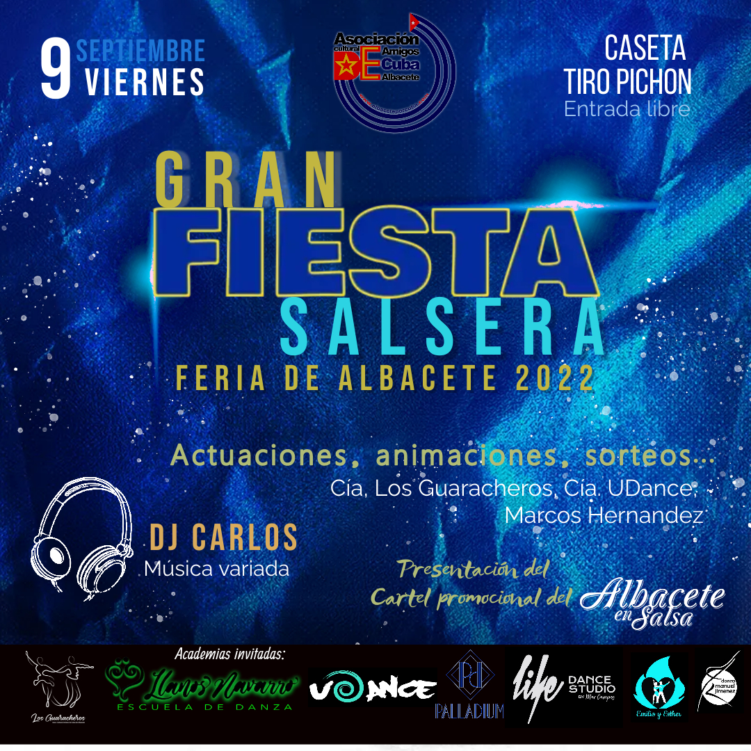 La tradicional "Fiesta Salsera" de Feria, tendrá actuaciones, sorteos ...